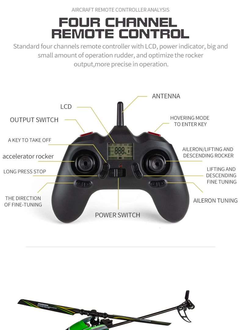 F03 160 Size Gyro Stabilized Helicopter - RTF :: Helicopters ...