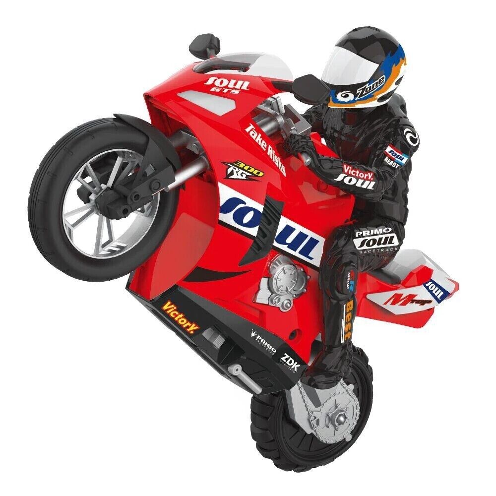 1:6 High Speed Motorcycle Self-Balancing 6 Axis Gyro Stunt Racing RTR ...